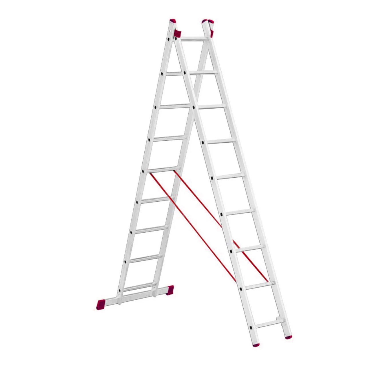 Scara aluminiu, tip A, 2x12 trepte - Veltav